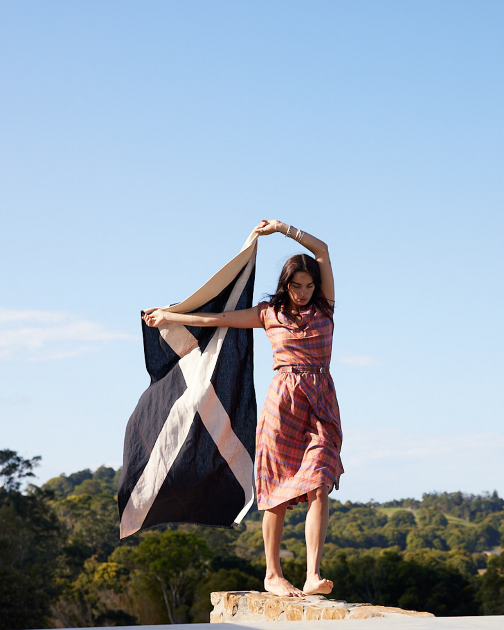 Outpost Wall Banner | Cotton-Linen Adventure Flag