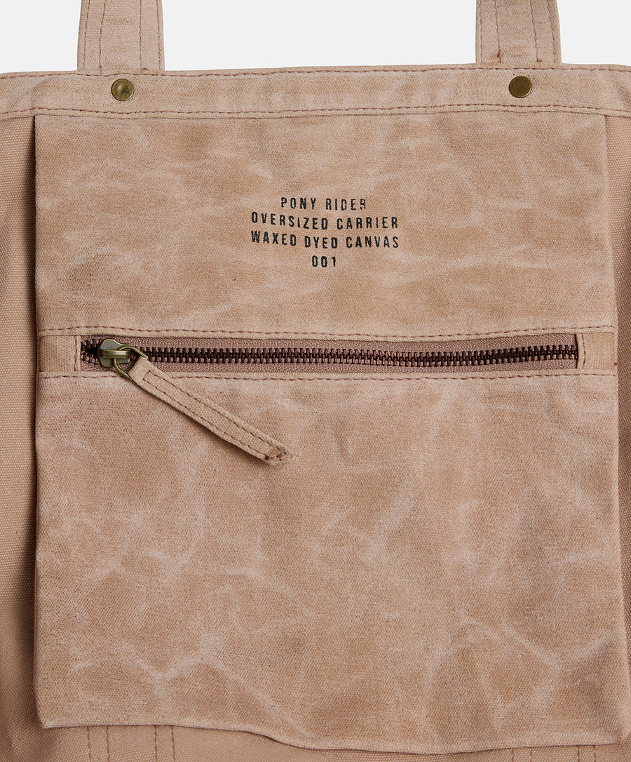 Market Carry All Canvas Tote Bag | Mocha