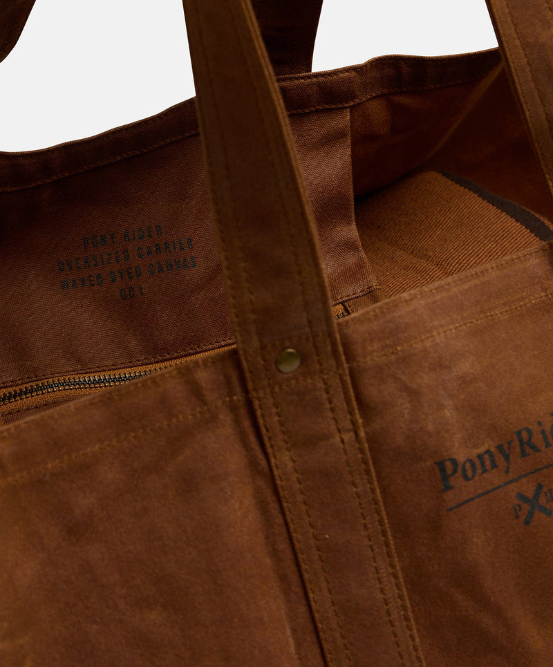 Market Carry All Canvas Tote Bag | Spice